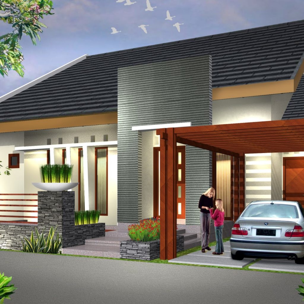 Ini Dia Rumah Minimalis Type 45 Modern Paling Dicari 2020