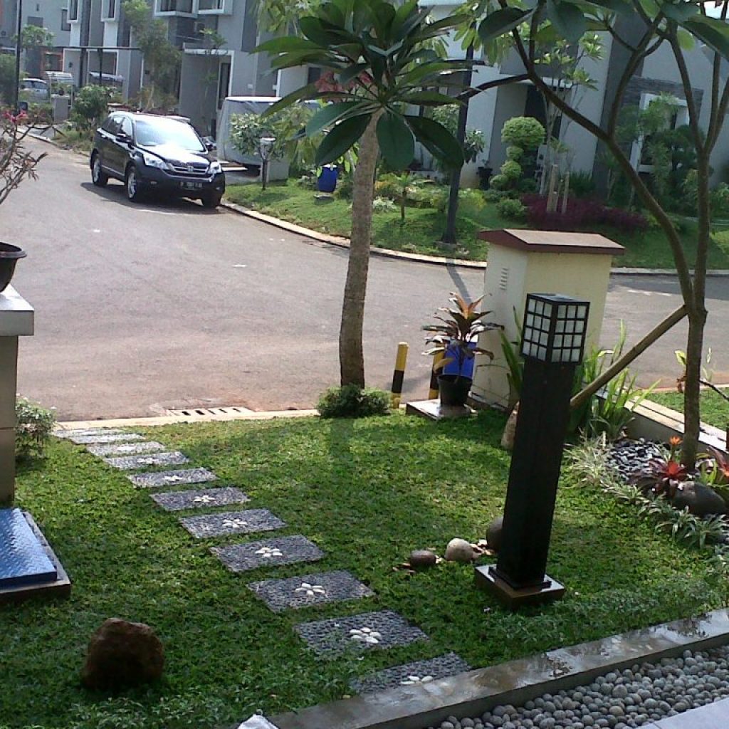 25 Contoh Taman Depan Rumah Minimalis Lahan Sempit