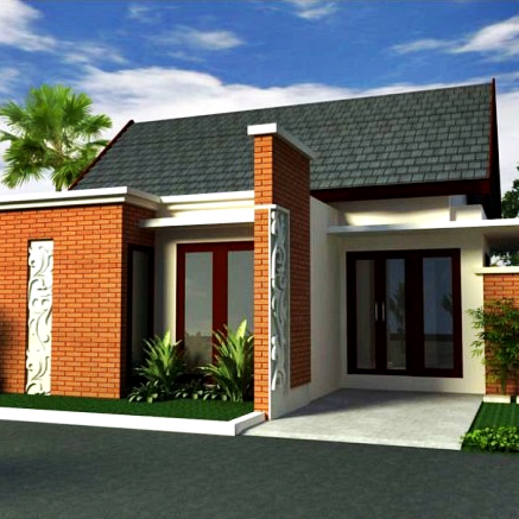 Foto Rumah Minimalis Tampak Depan Dengan Batu Alam